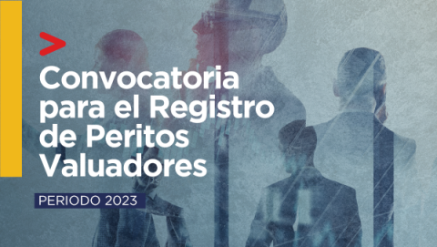 Convocatoria 2023-2024 de peritos valuadores